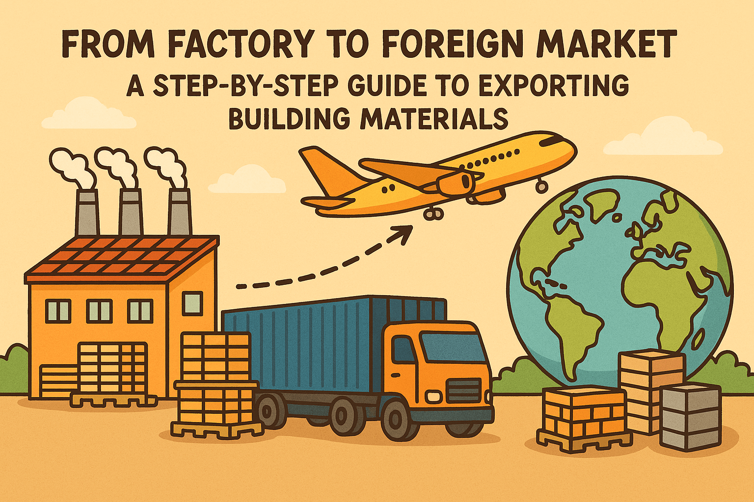 Exporting Building Materials: A Step-by-Step Guide for B2B