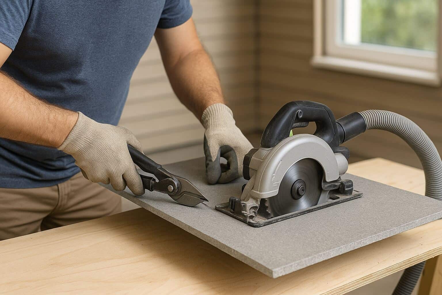 Cut Fiber Cement Boards Without Cracking | Tools & Tips