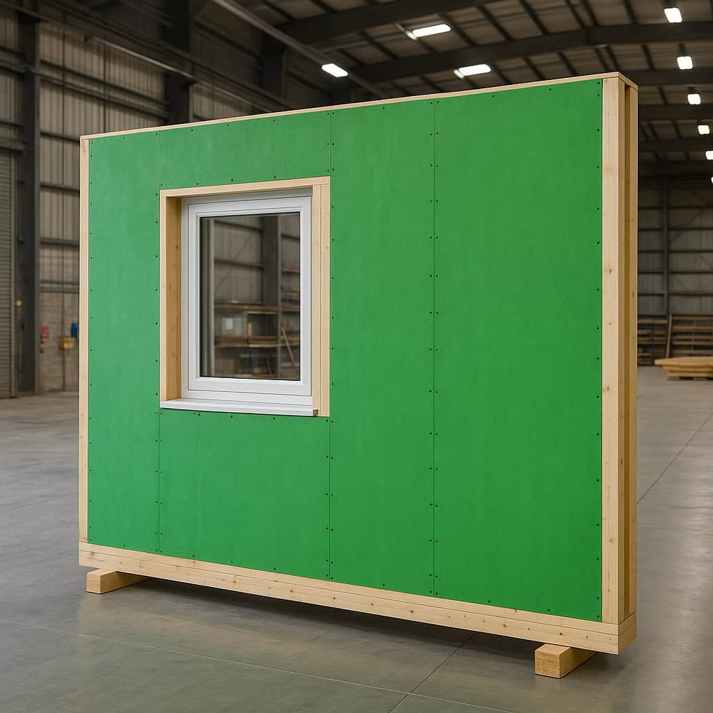 Exterior Sheathing Boards in Modular & Prefab Wall Systems
