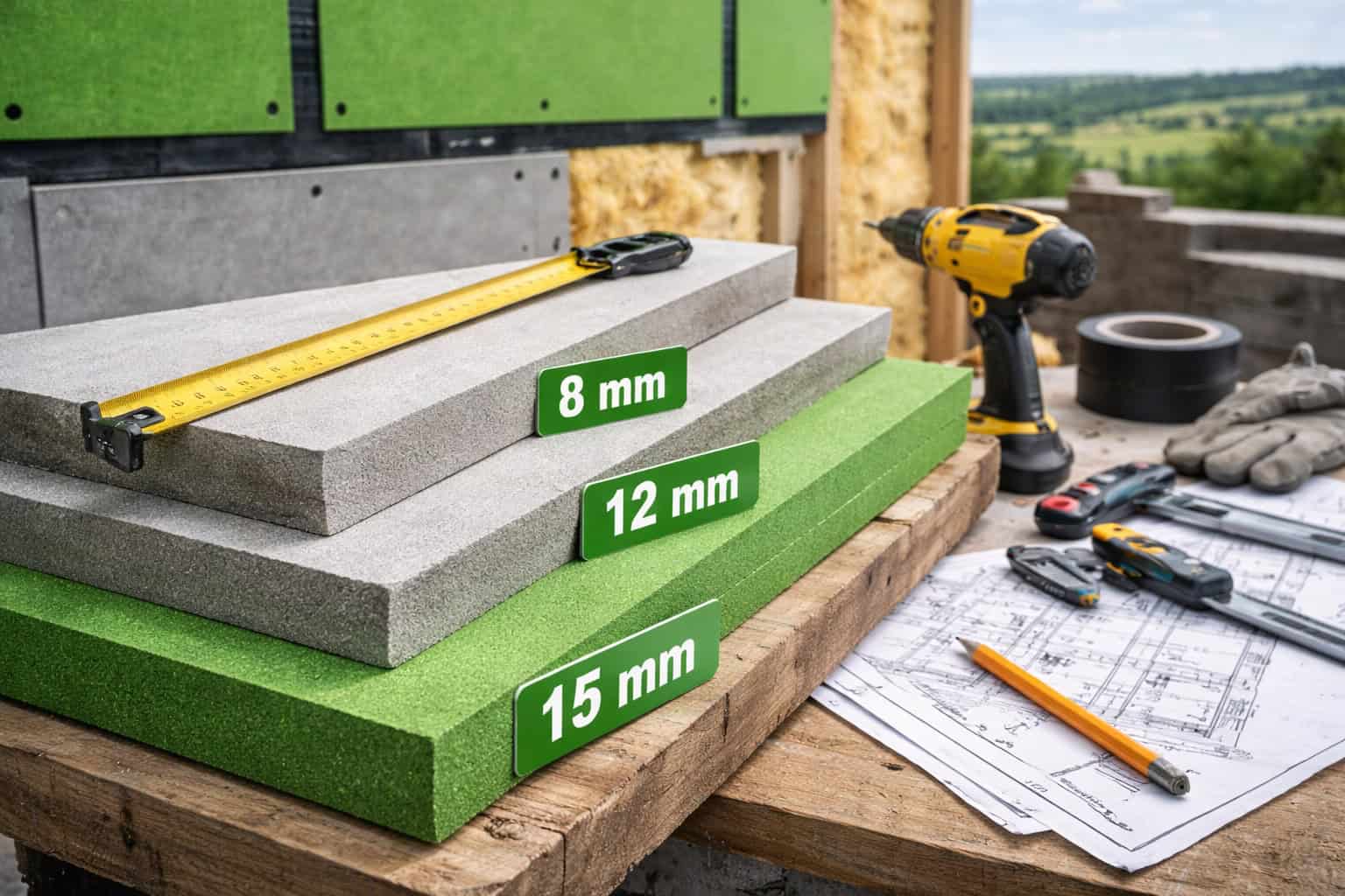 Exterior Sheathing Board Thickness Guide